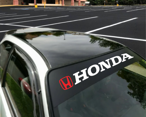Honda Windshield Banner – StevieDecals