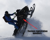 Custom Snowmobile Registration Numbers Vinyl Decal 2pc's – StevieDecals